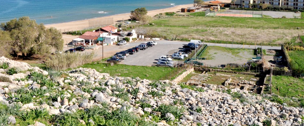 Archaeological site of Amnissos, 7.5 km east of Heraklion